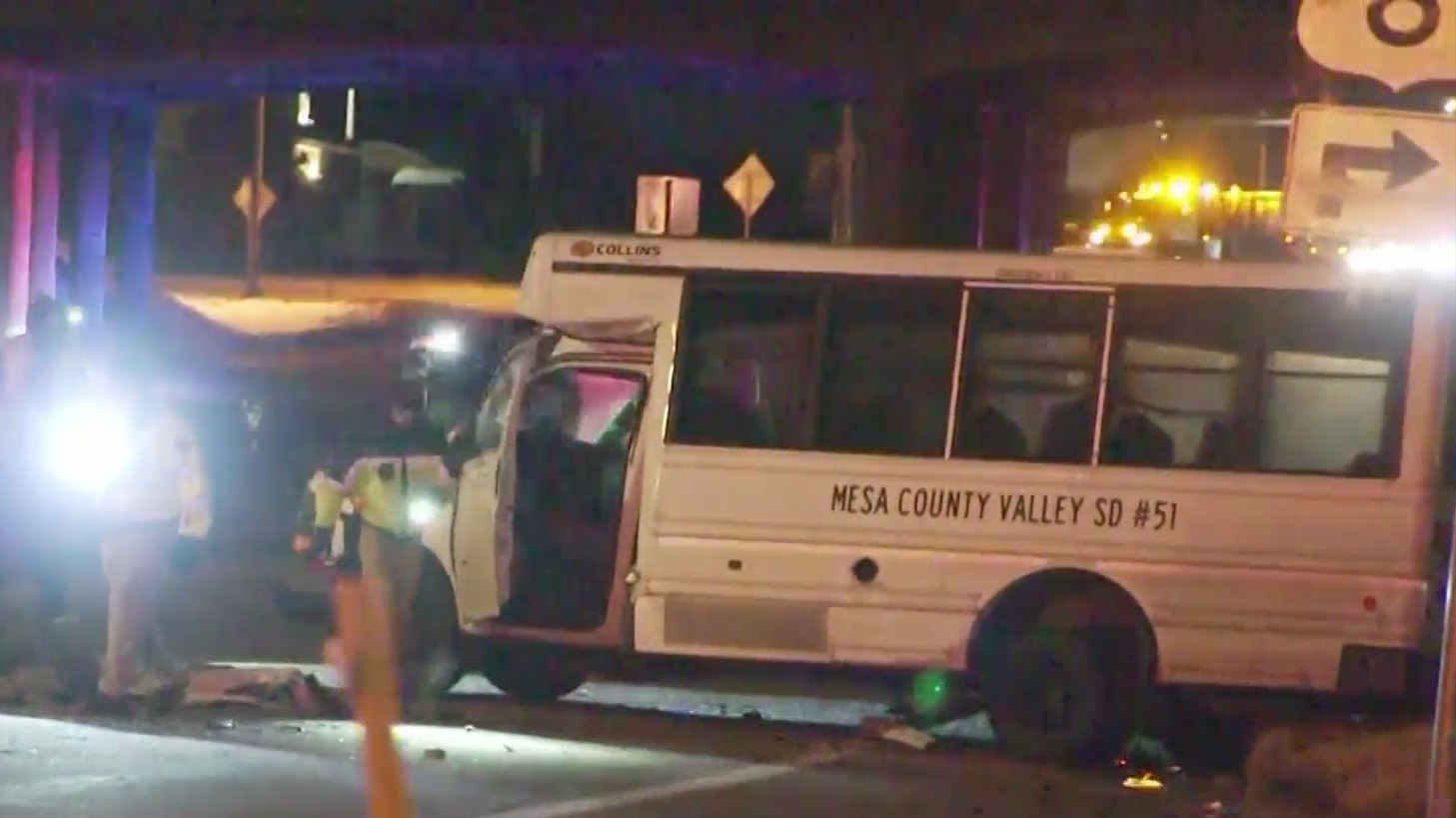 Over a dozen people, including students, hospitalized after crash ...