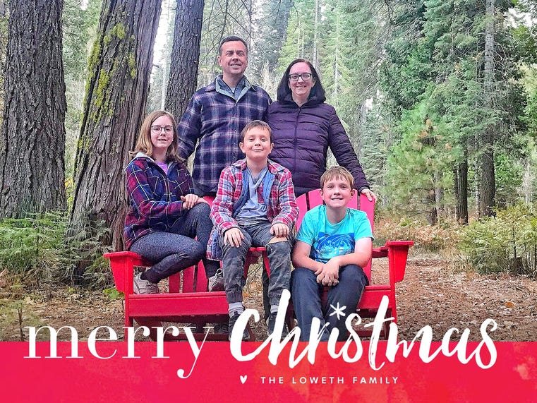 I used to obsess over perfect holiday cards. When I finally stopped ...