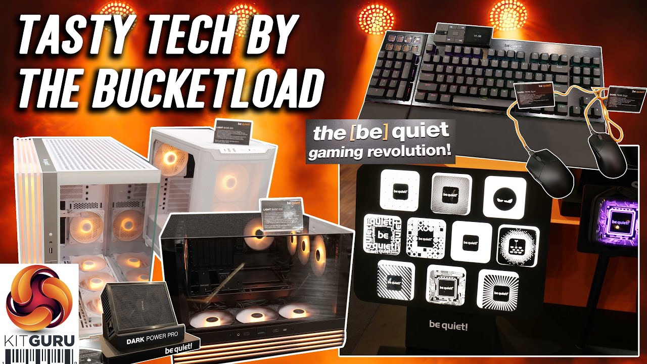 Computex 2025: Be quiet! Cooler tricks, quiet fans, and mysterious ...