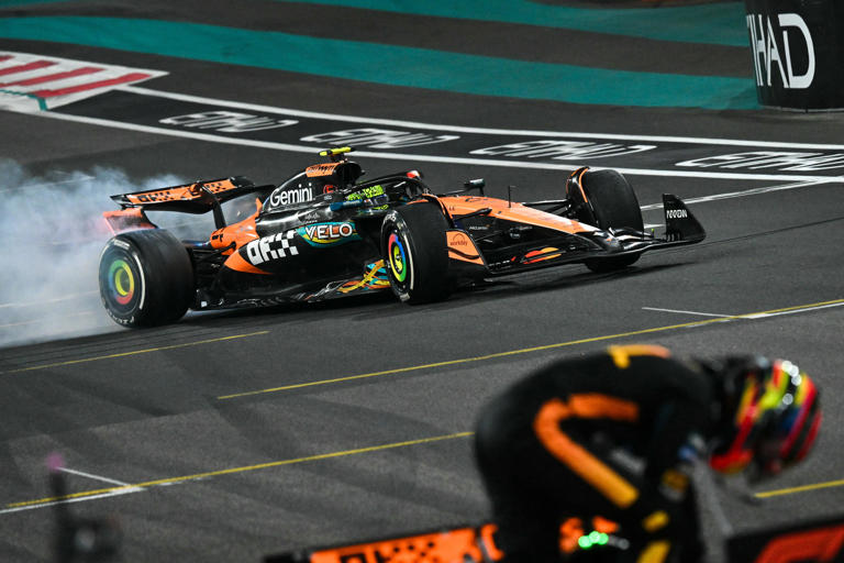 Lando Norris wins the 2025 Formula 1 championship
