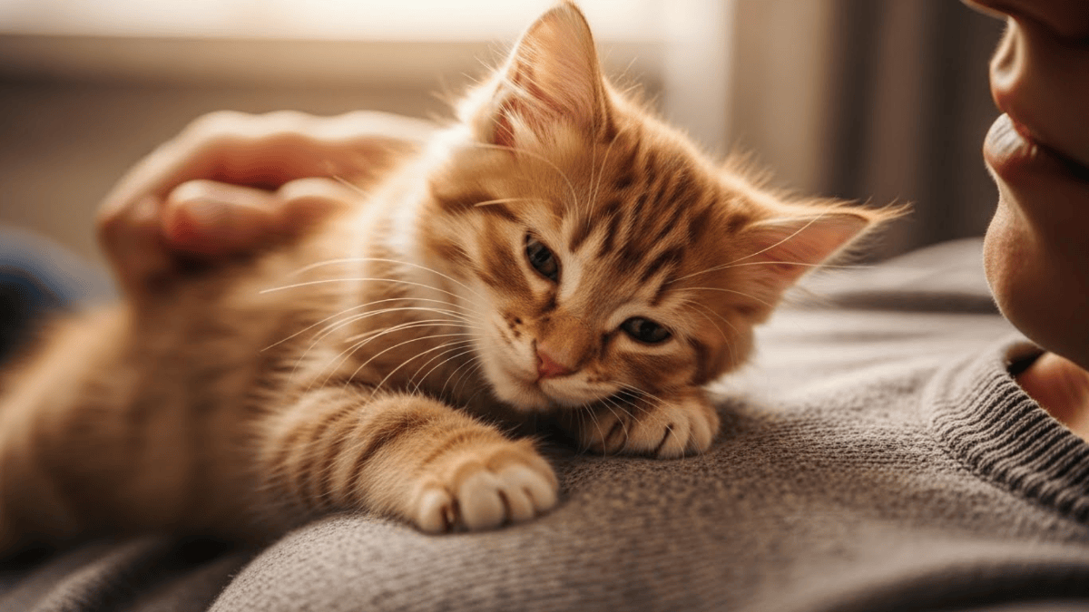 Does your kitten knead you? These are the reasons behind this cute habit
