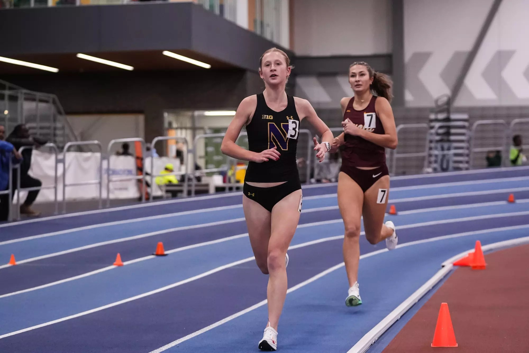 Despite cold temperatures, Northwestern’s indoor track season is off to ...