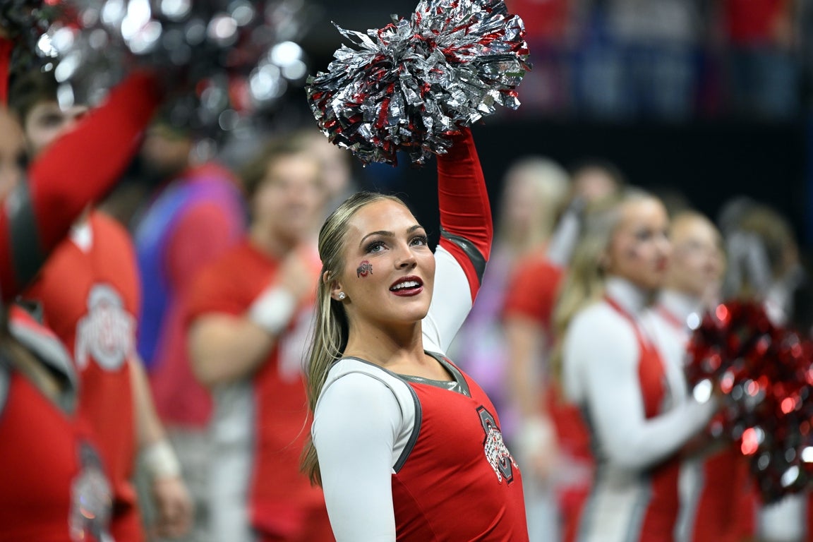 Fantastic photos of Ohio State Buckeyes cheerleaders