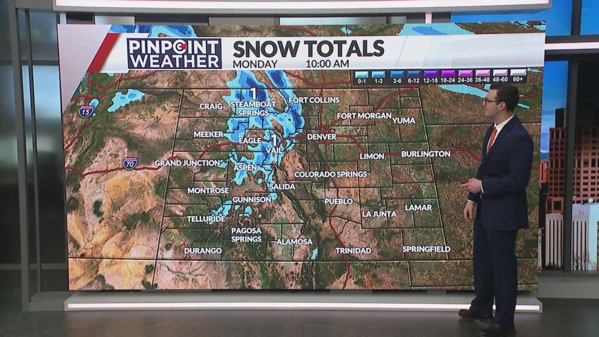 Denver weather: Sunny and breezy Sunday