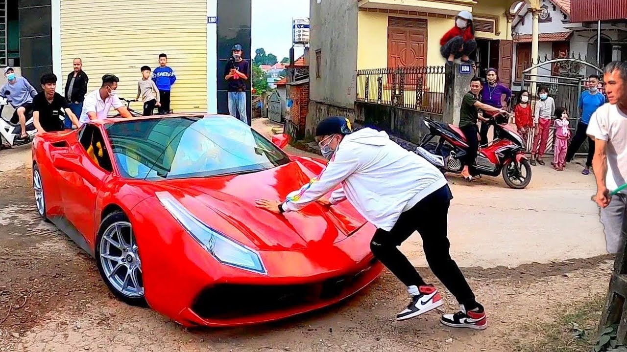 Test drive a homemade Ferrari