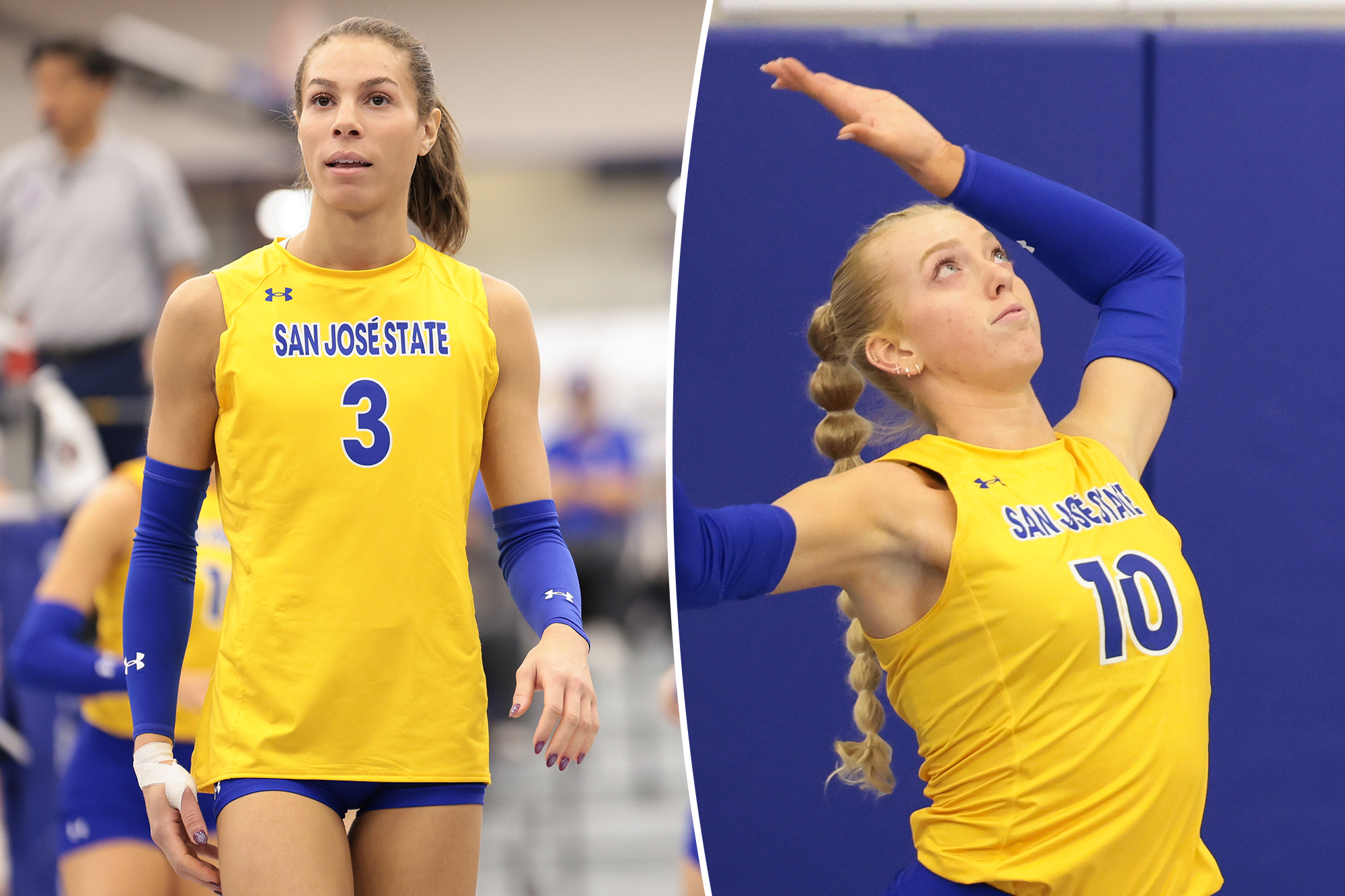 Trans volleyball player Blaire Fleming hits back at claim about female ...