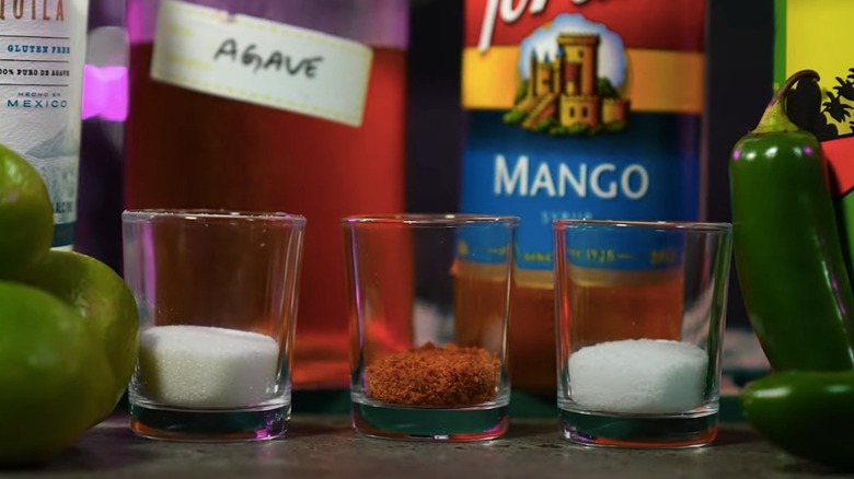 Here's the actual right way to salt a margarita glass