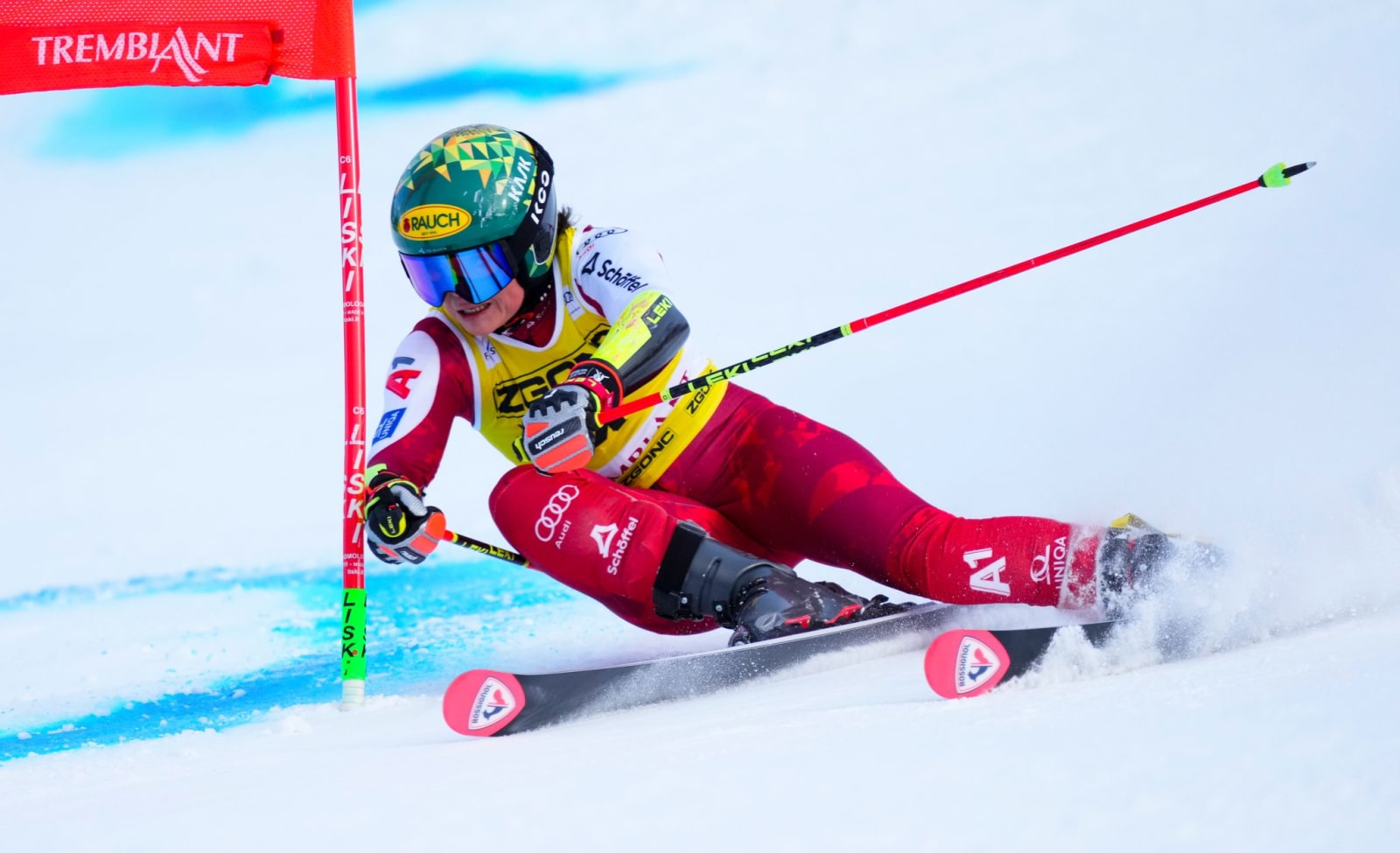 Scheib wins second giant slalom of season as Robinson misses out