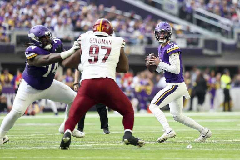 Game recap: Vikings shut out Commanders as Washington’s losing streak ...