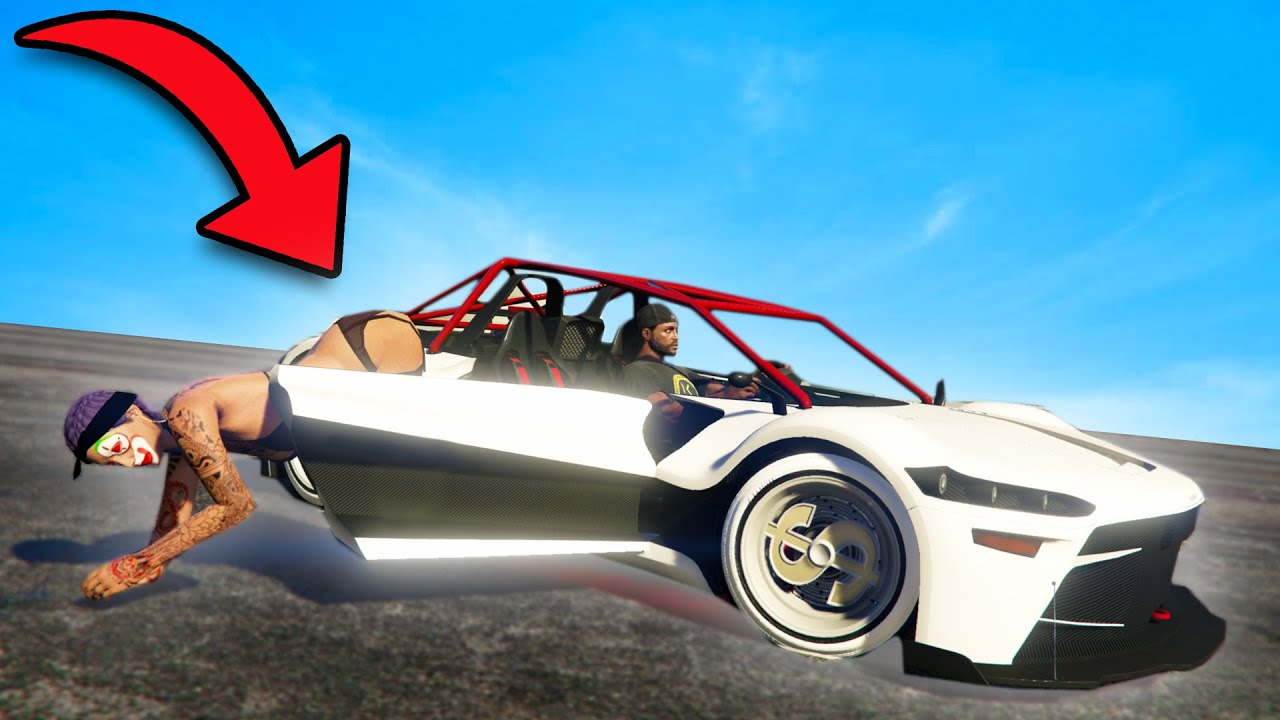 Stealing other players' cars online | GTA 5 thug life #448
