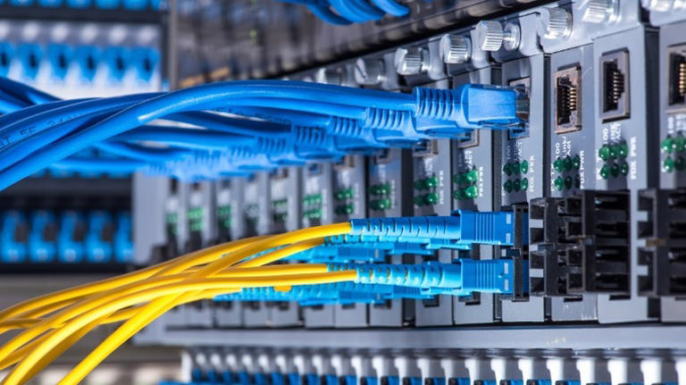 Why are some Ethernet cables blue?