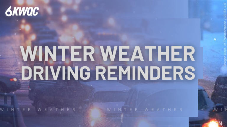 Snow before you go: Winter weather driving tips