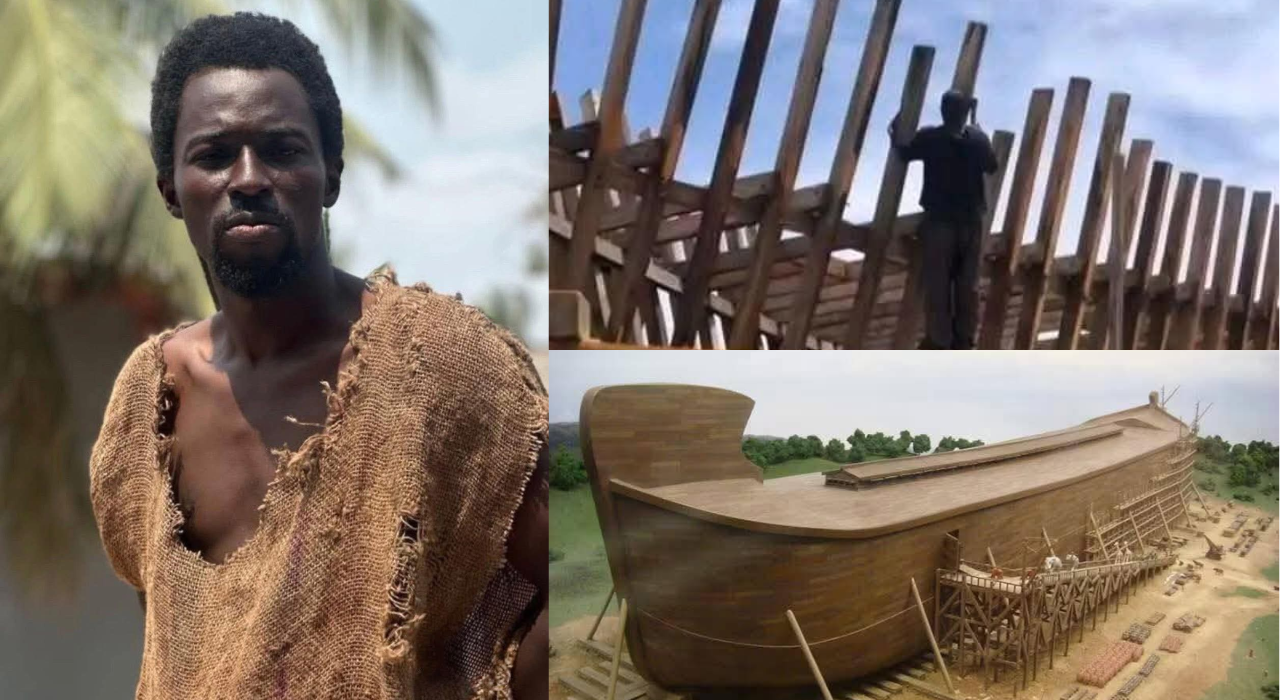 Biblical covenant broken? Ghanaian man builds modern-day Noah's ark, warns of 2025 Christmas flood
