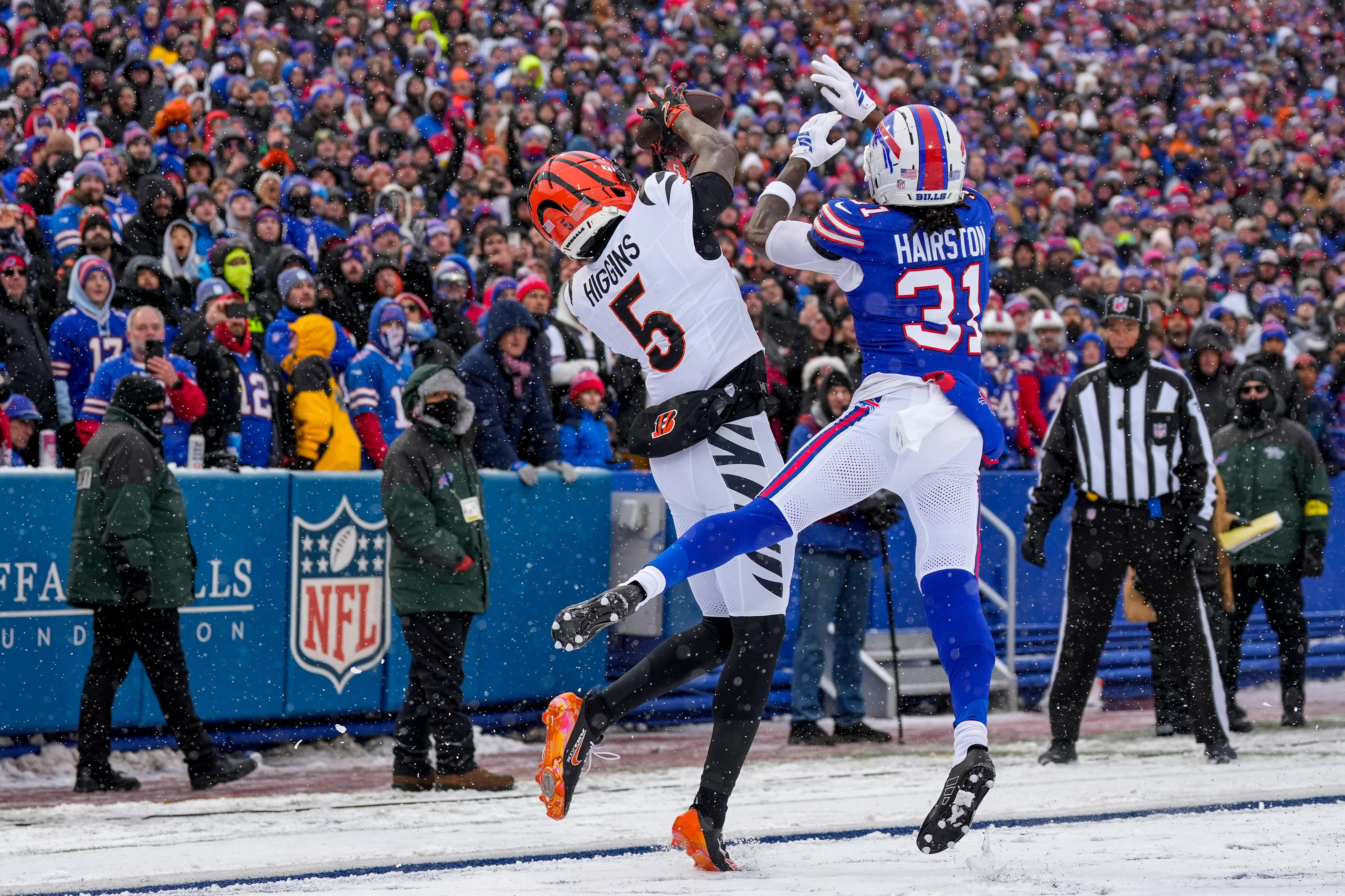 Watch: Tee Higgins makes impressive TD catch in Bengals-Bills game