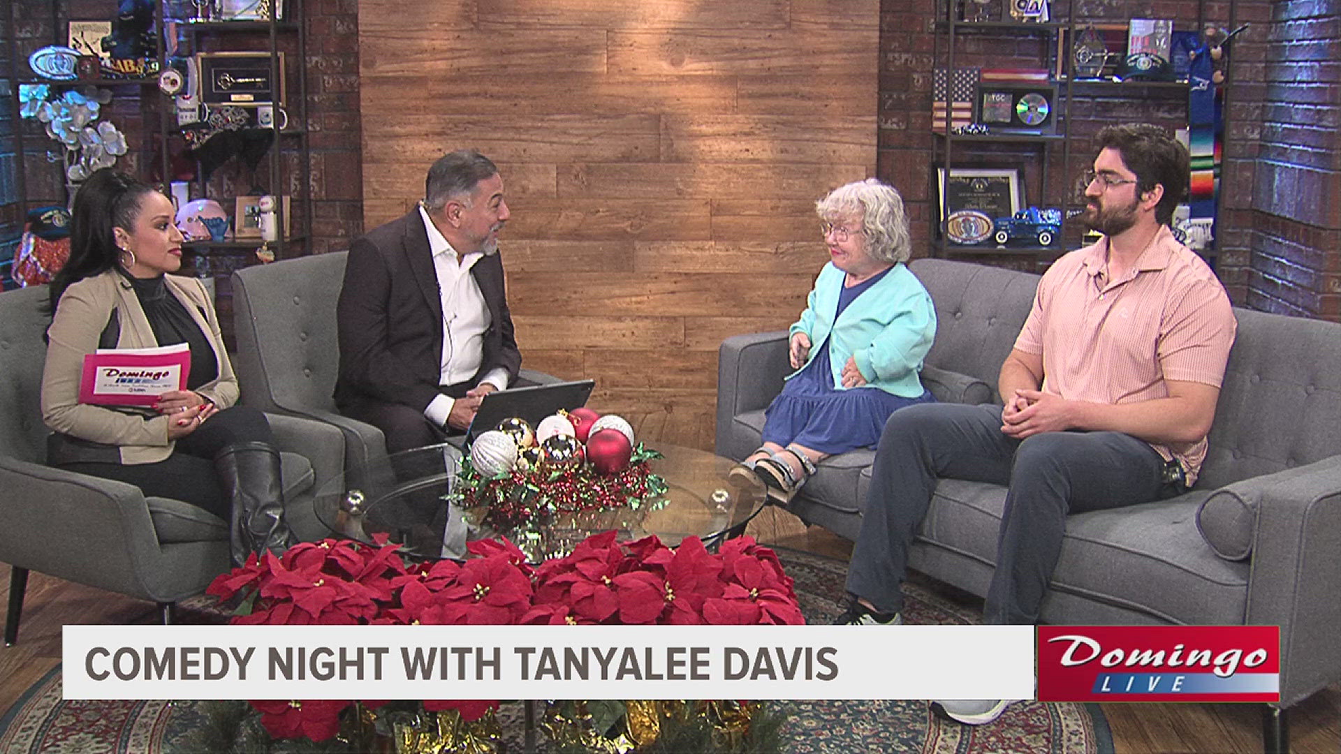 Tanyalee Davis talks TAMU-CC comedy show, representation on Domingo Live