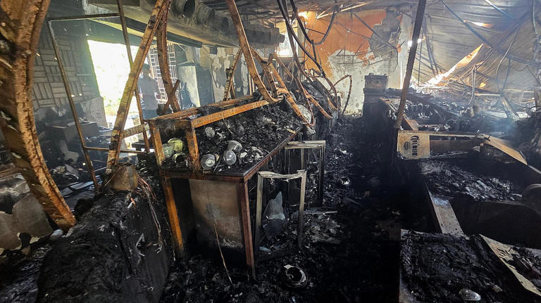 Goa nightclub fire: New video shows exact moment when blaze engulfs ...
