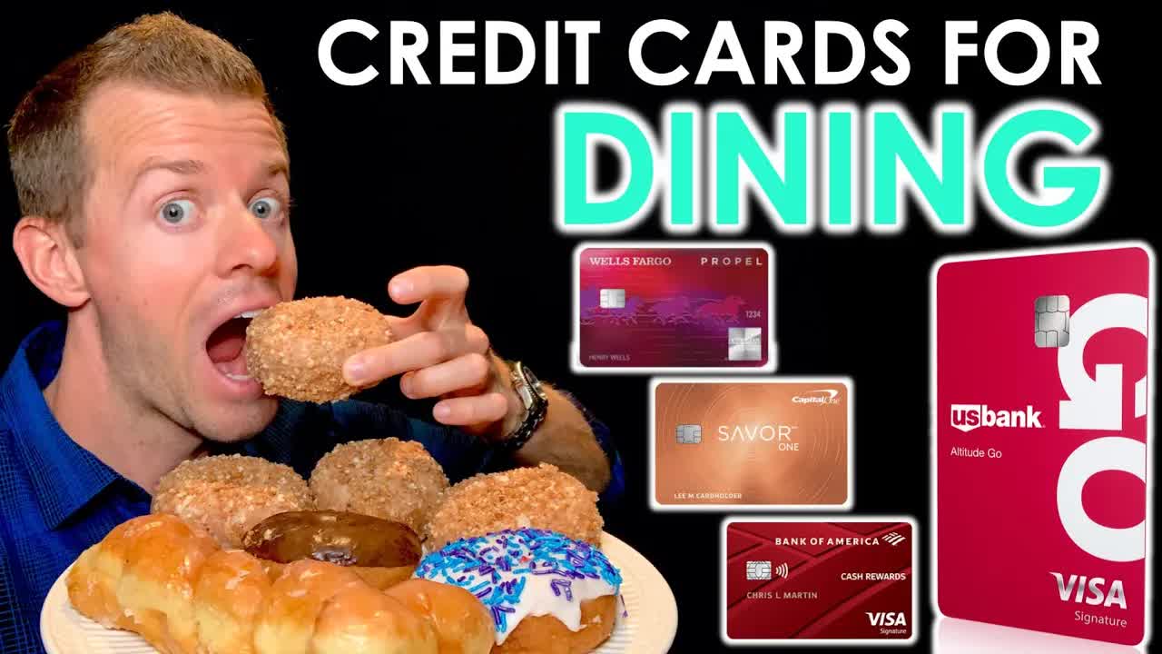 7 best credit cards for dining 2020! (Cash back credit cards no annual fee)