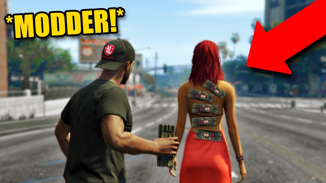 I took a modder hostage! (bad idea.) | GTA 5 thug life #424