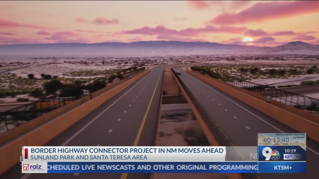 Border highway connector hits new milestone