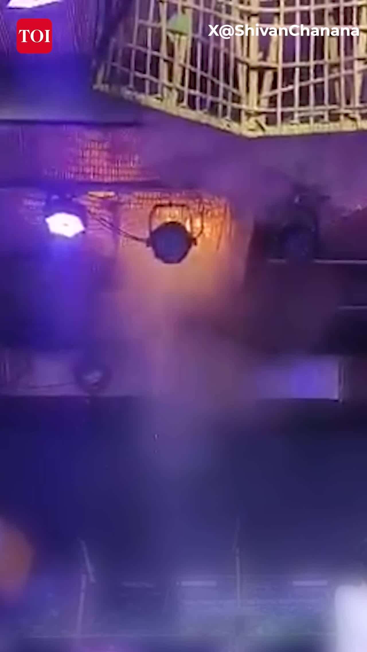 Flames rage as crowd continues dancing to 'Mehbooba' in Goa nightclub video