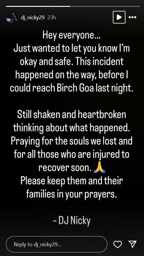 Who is DJ Nicky? DJ scheduled to perform at Goa nightclub speaks after ...