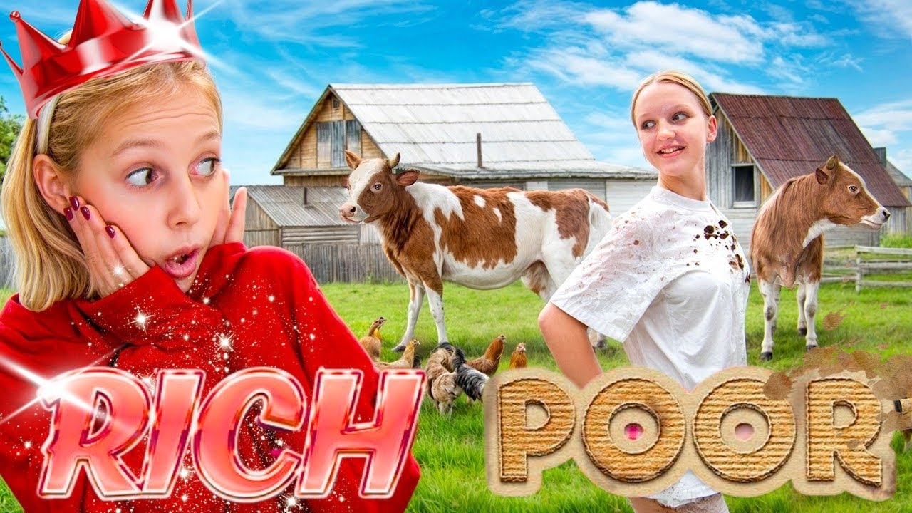 Amélie millionnaire vs fille de la campagne 😱 La vie entière d'une ...