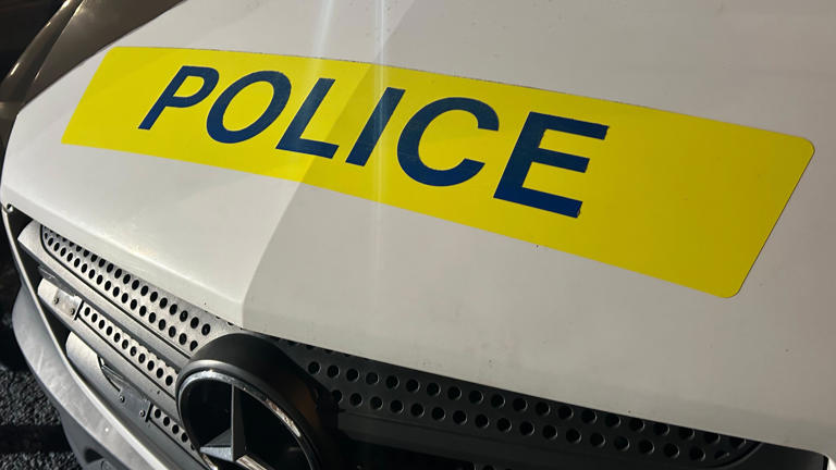 Road reopens after collision involving police car