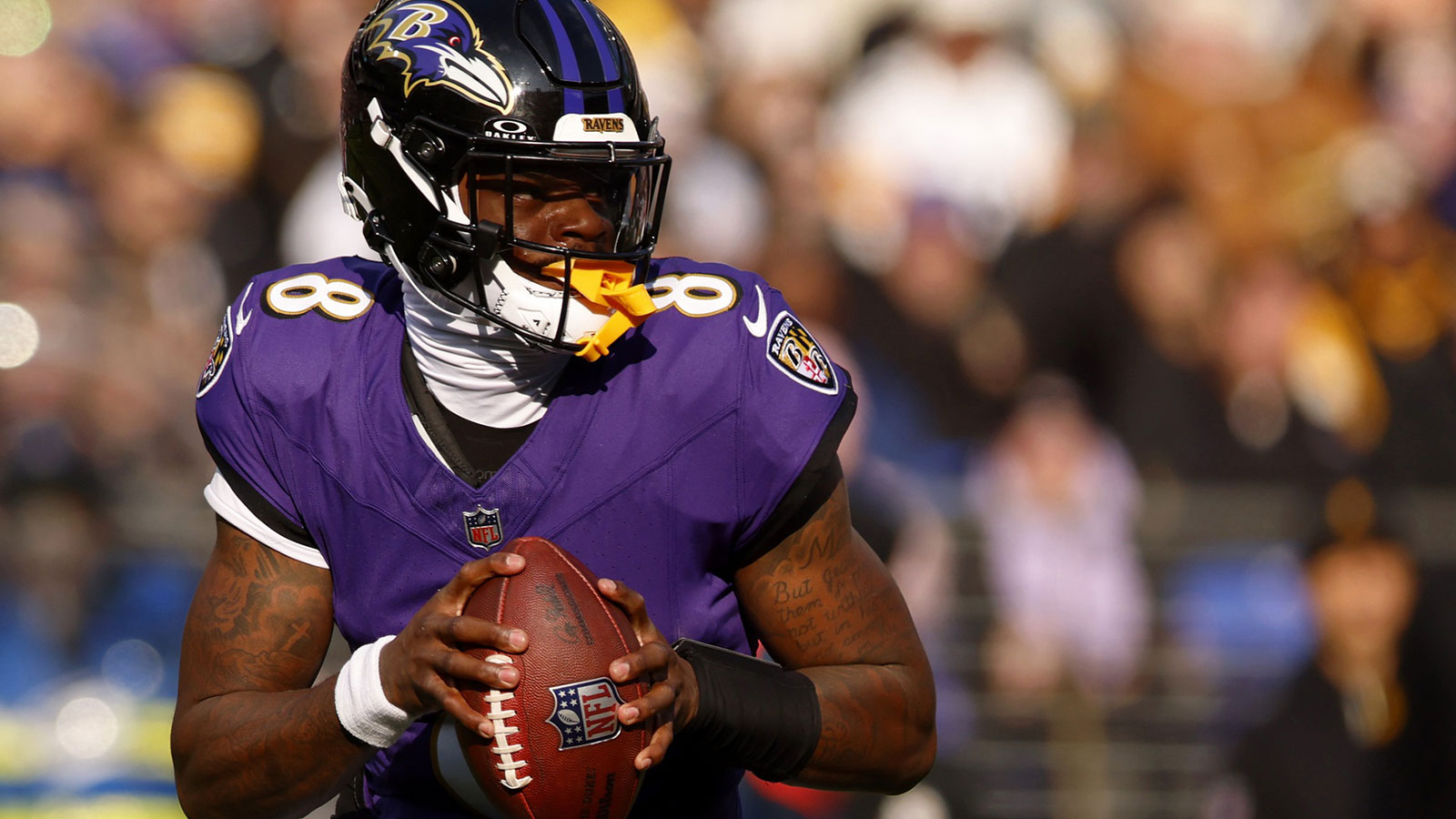 Ravens fans call out TV host for comparing Lamar Jackson to James Harden