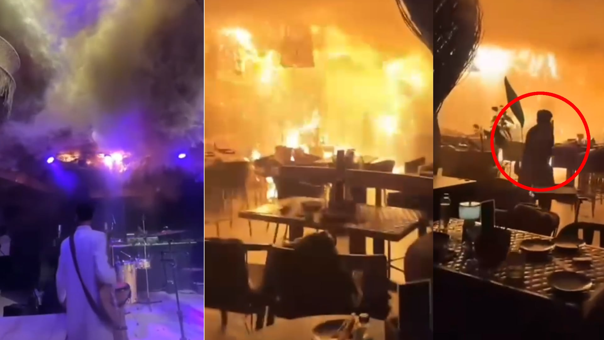 New video shows massive fire breaking out at Goa nightclub
