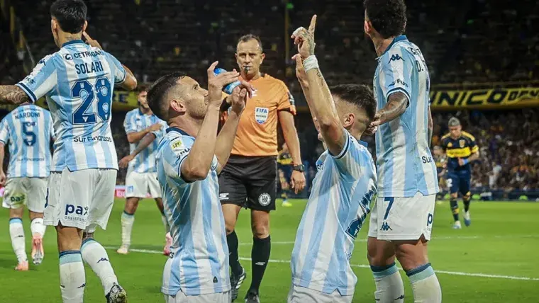 Maravilla Martínez cortó la sequía y Racing eliminó a Boca en la ...