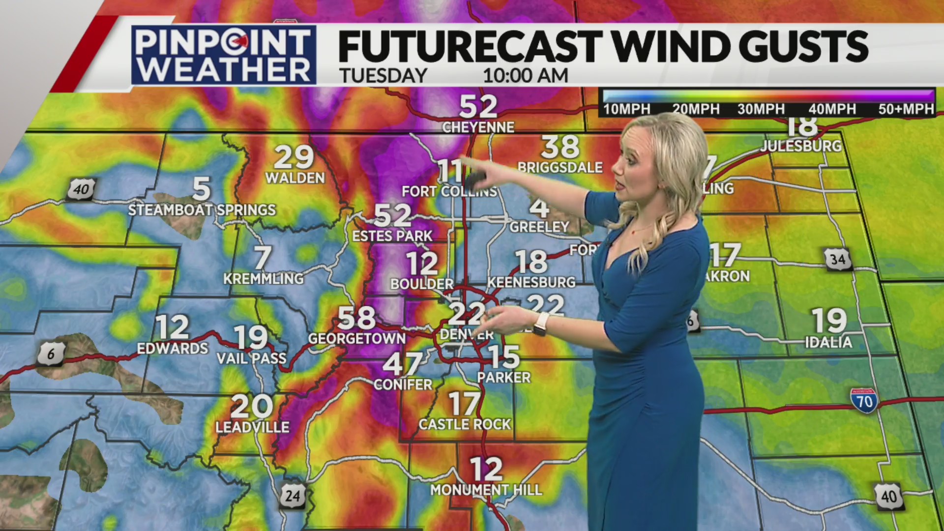 Denver weather: Mild start to the workweek