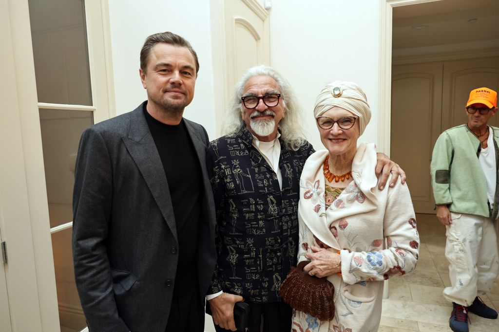 Leonardo DiCaprio's stepmom and dad steal the show in rare outing