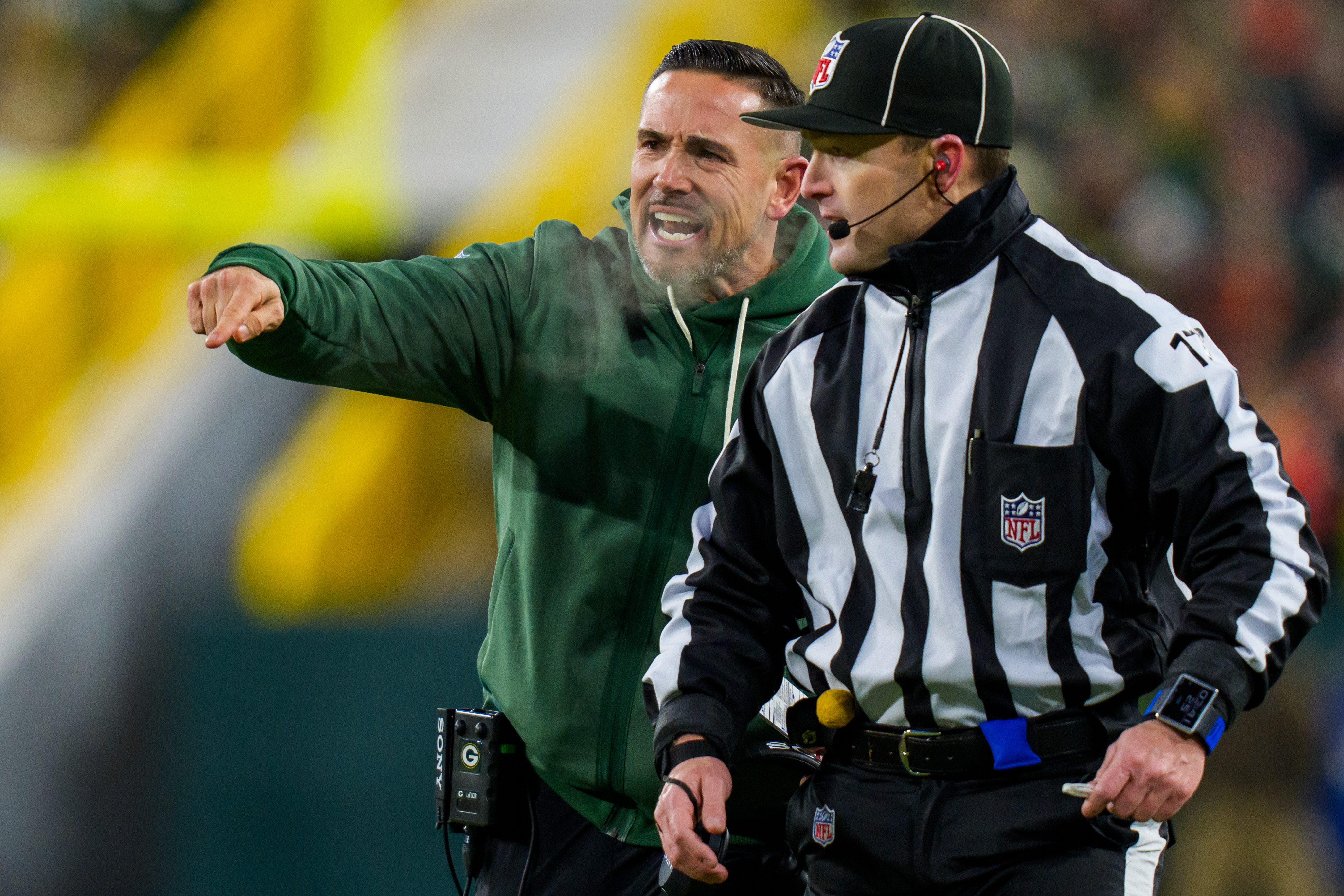 Packers HC Matt LaFleur takes pointed shot at NFL referees