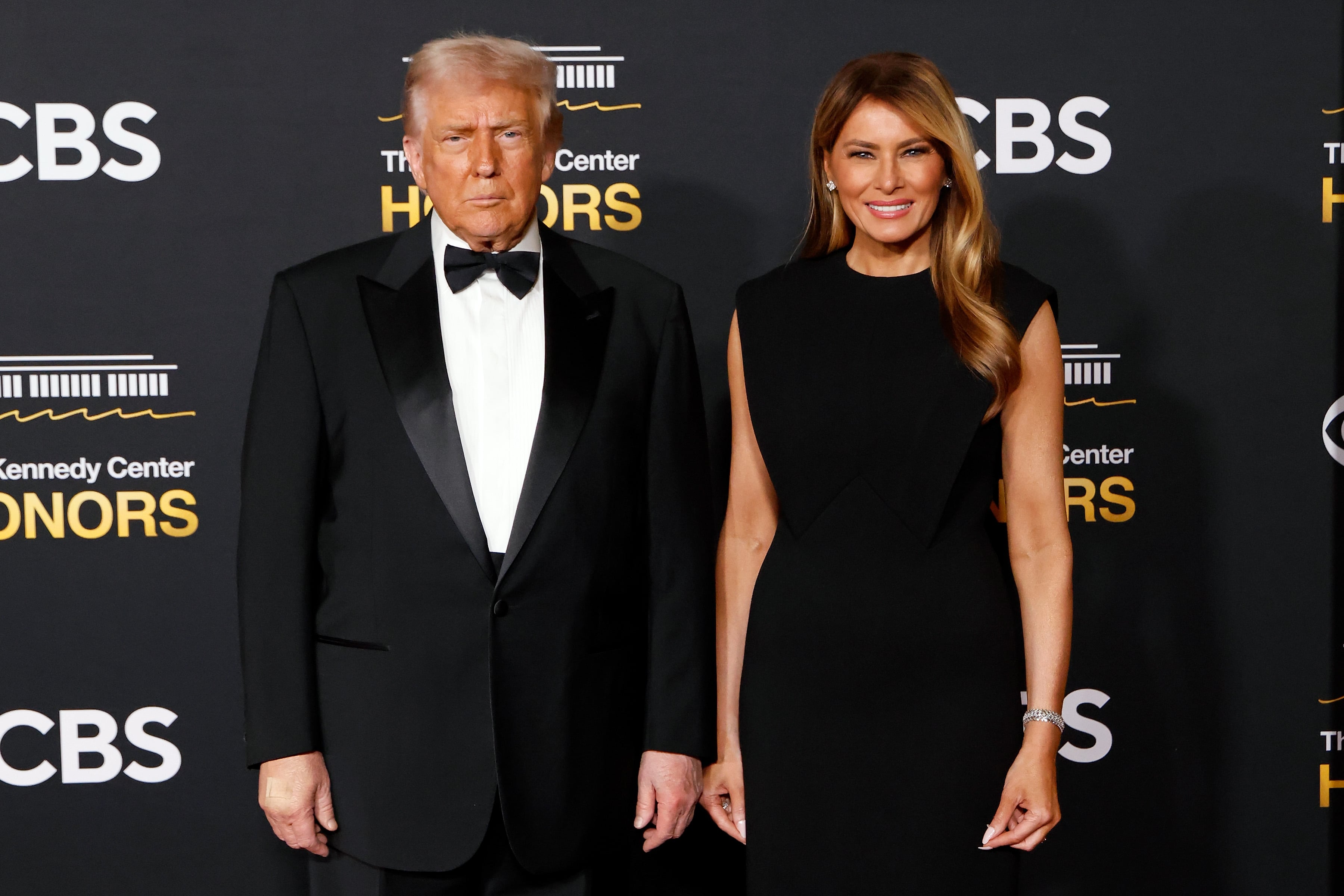 Donald Trump, 79, flaunts red carpet hand bandage at Kennedy Center