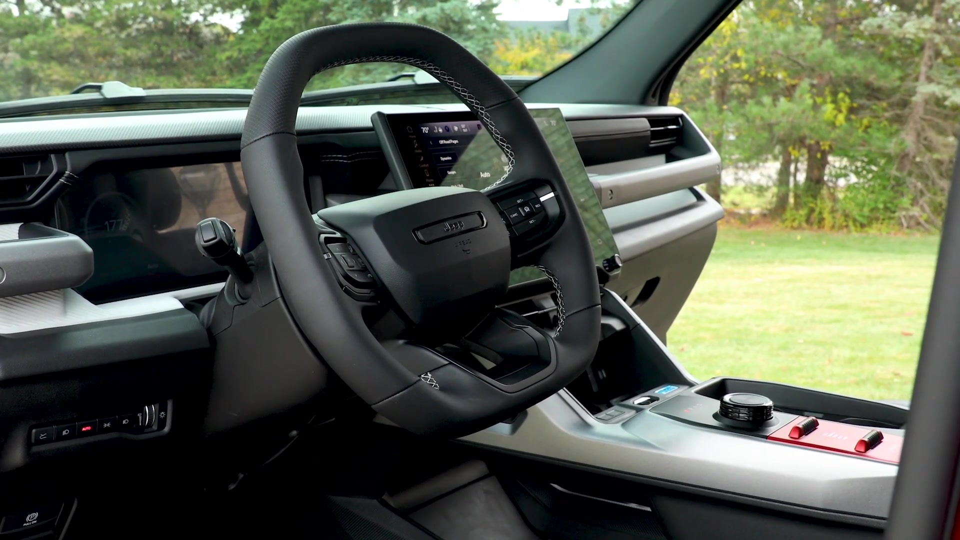 Jeep® Recon Moab interior design