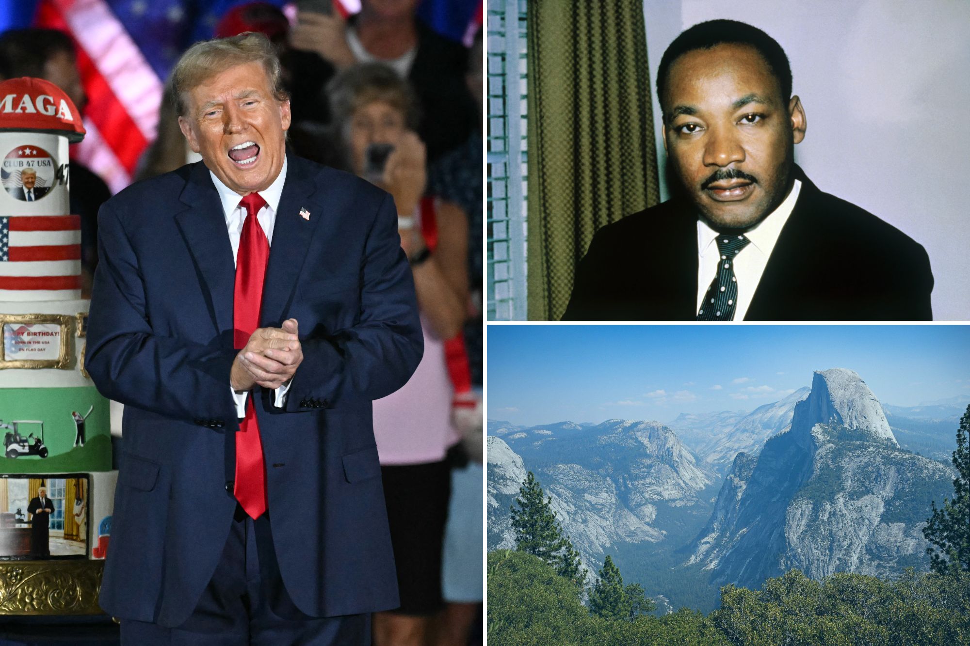 Trump adds birthday as free park day while MLK and Juneteenth removals ...