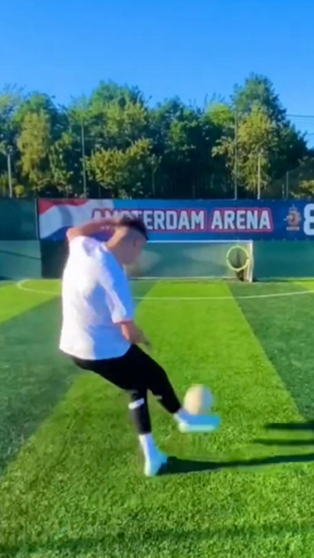 Insane forfeit football challenge