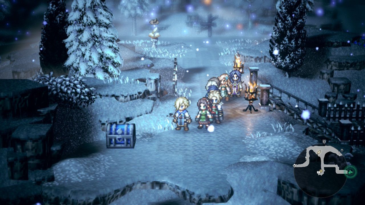 How to unlock blue chests in Octopath Traveler 0
