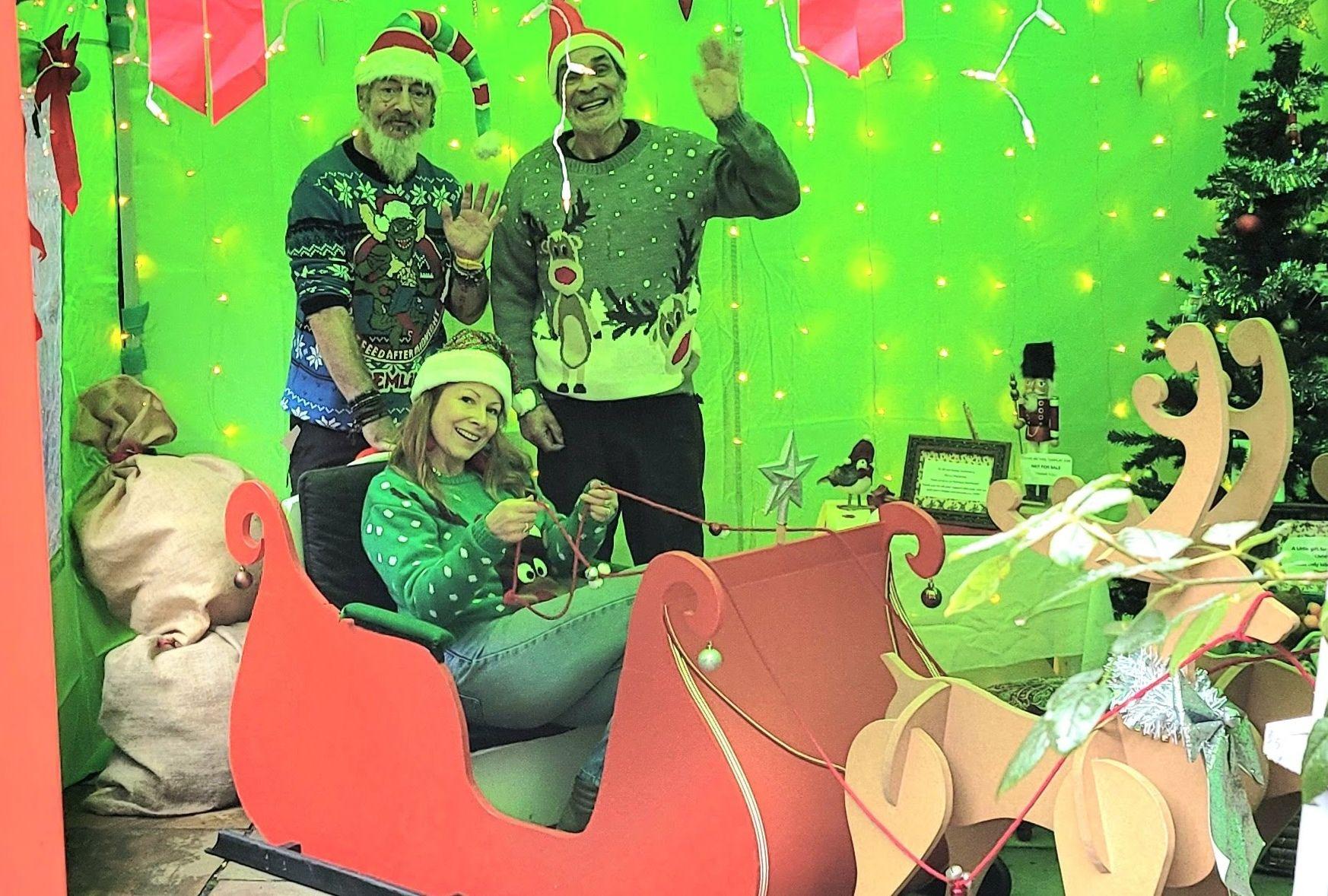 Take a place in Santa’s sleigh with Emmaus Sheffield