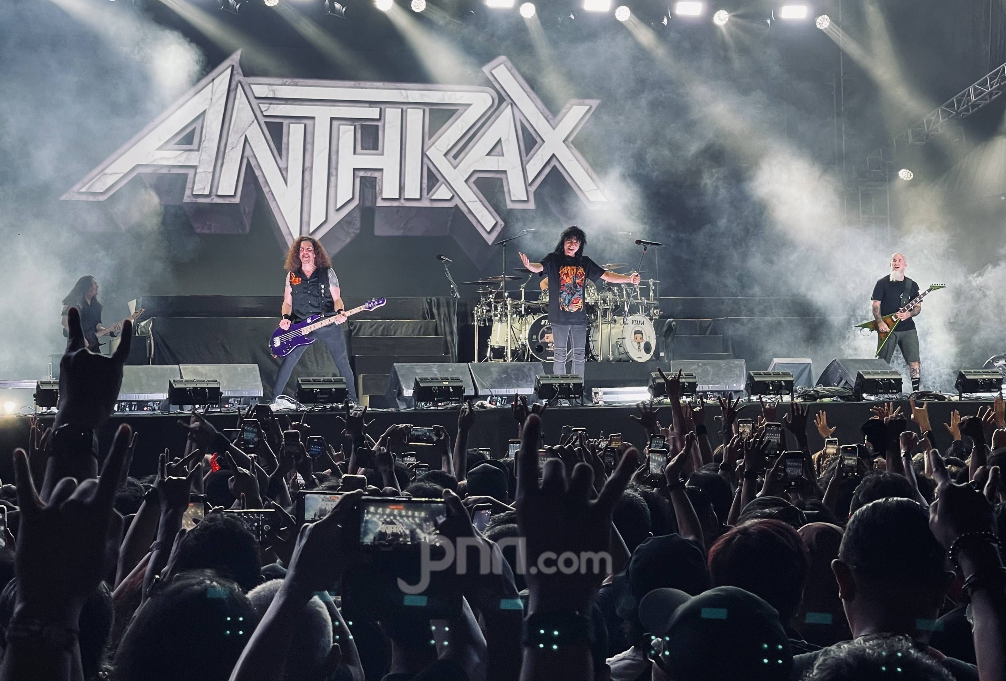 Anthrax tampil agresif, JogjaROCKarta 2025 resmi pamit