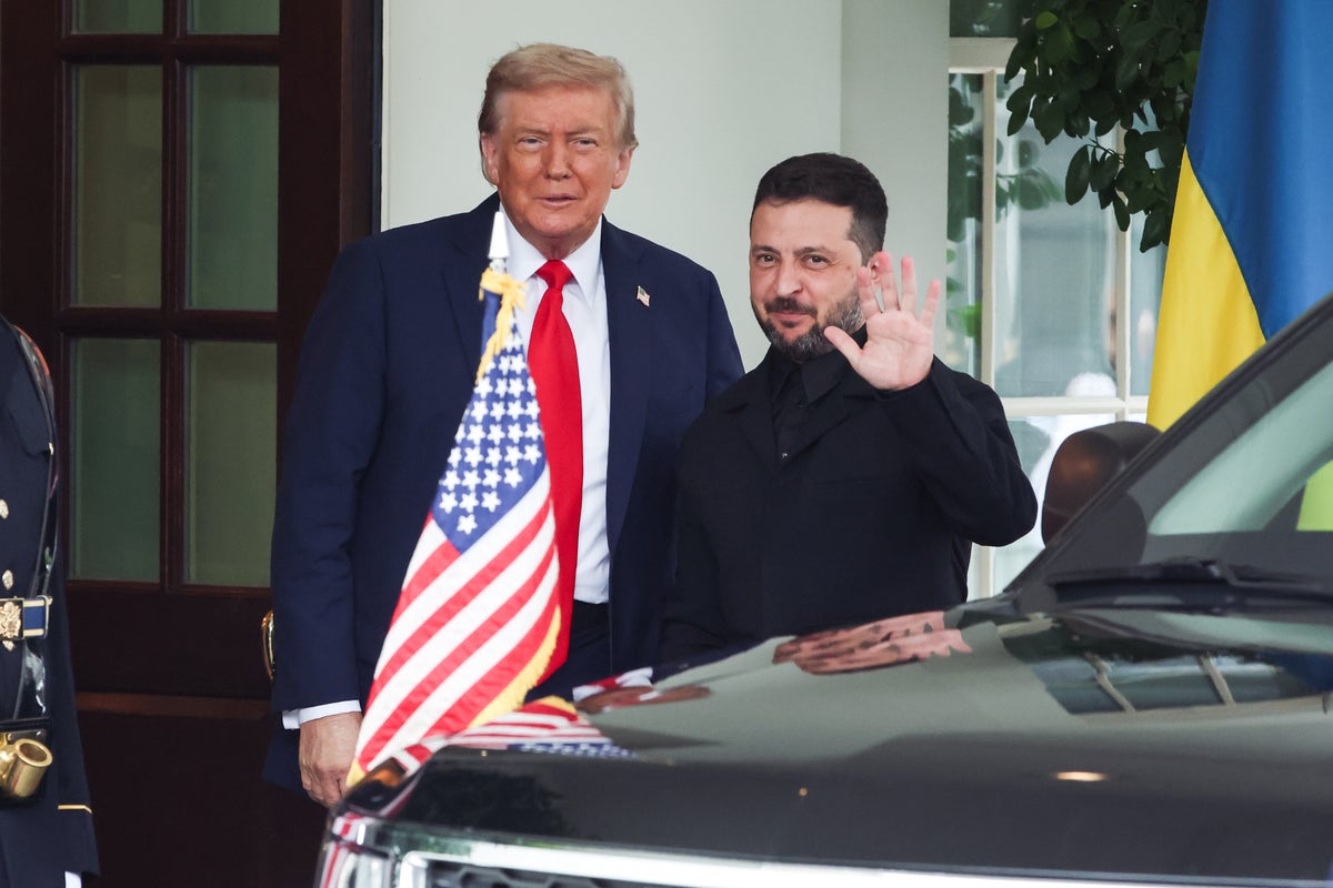 Trump says he is 'disappointed' that Zelensky 'hasn't read' peace plan