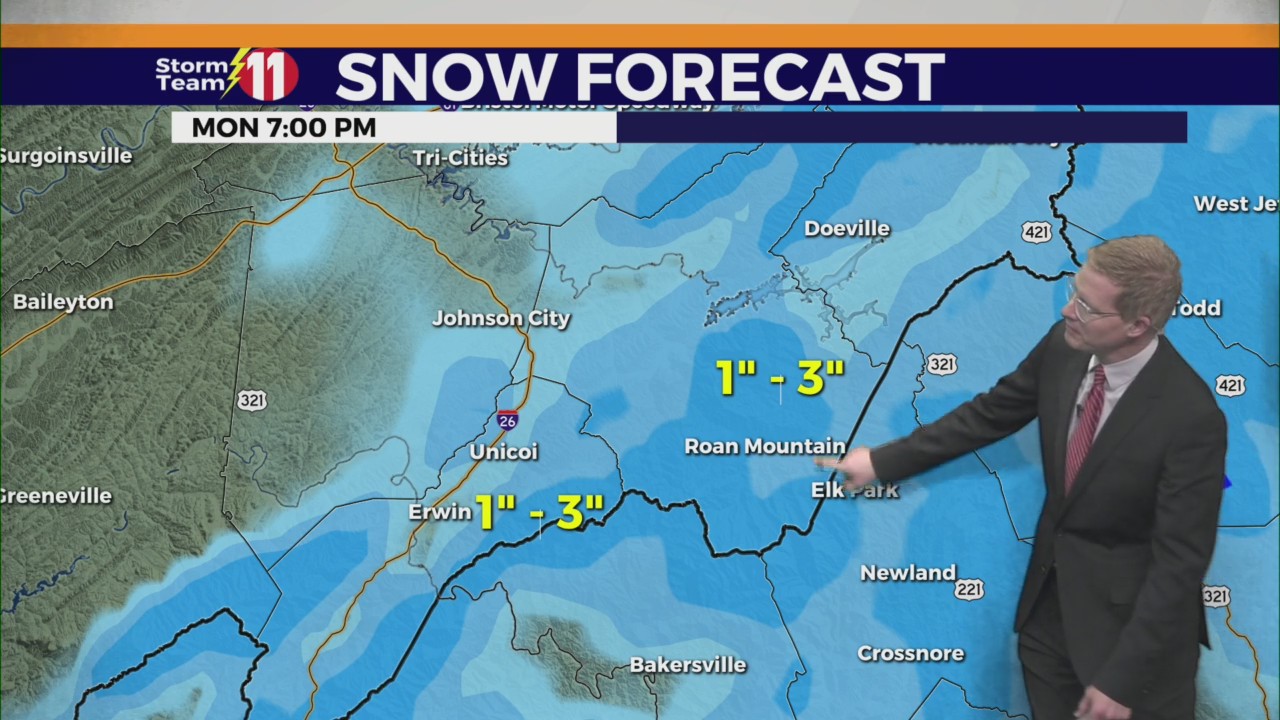 Rain and snow likely today