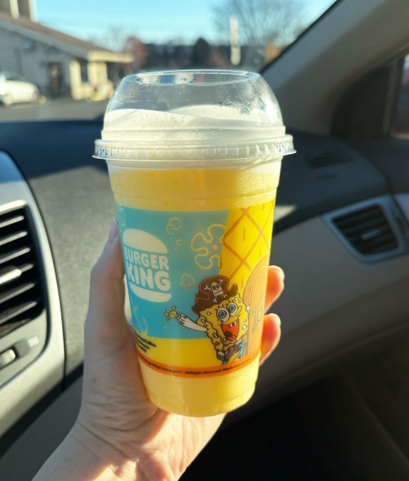 Burger King just launched a SpongeBob SquarePants-themed menu (& it's ...
