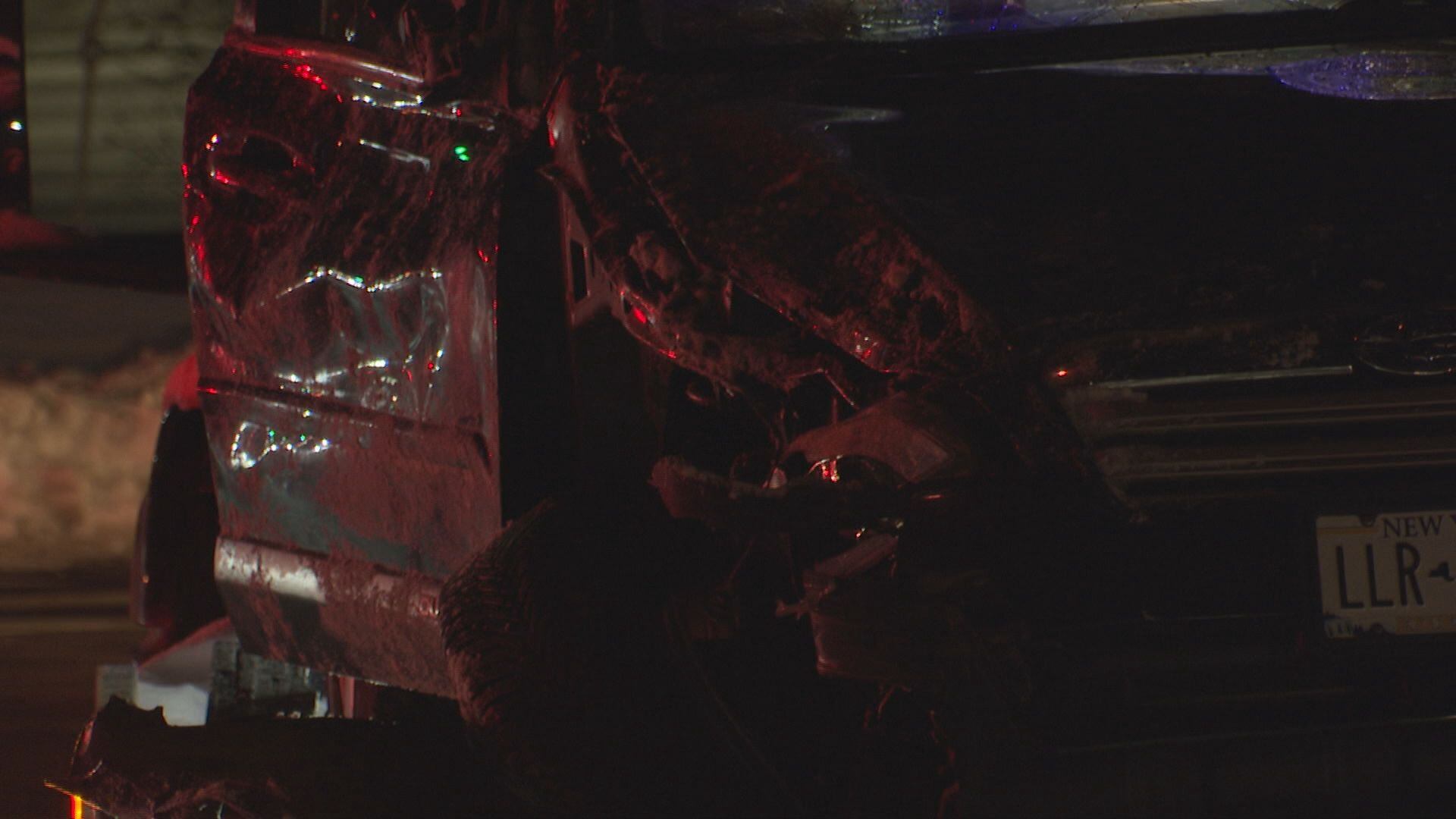 No serious injuries in Friday night crash