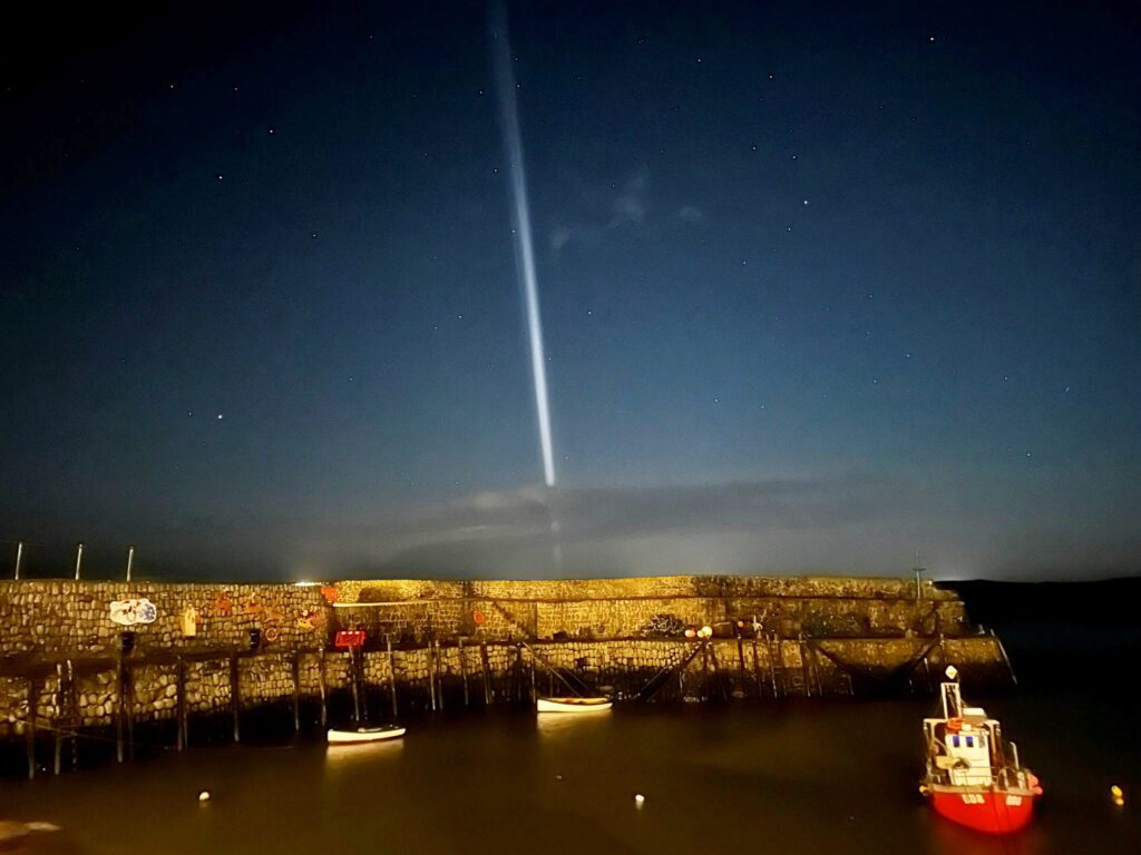 Mysterious streak of light over UK 'likely caused by Chinese rocket'