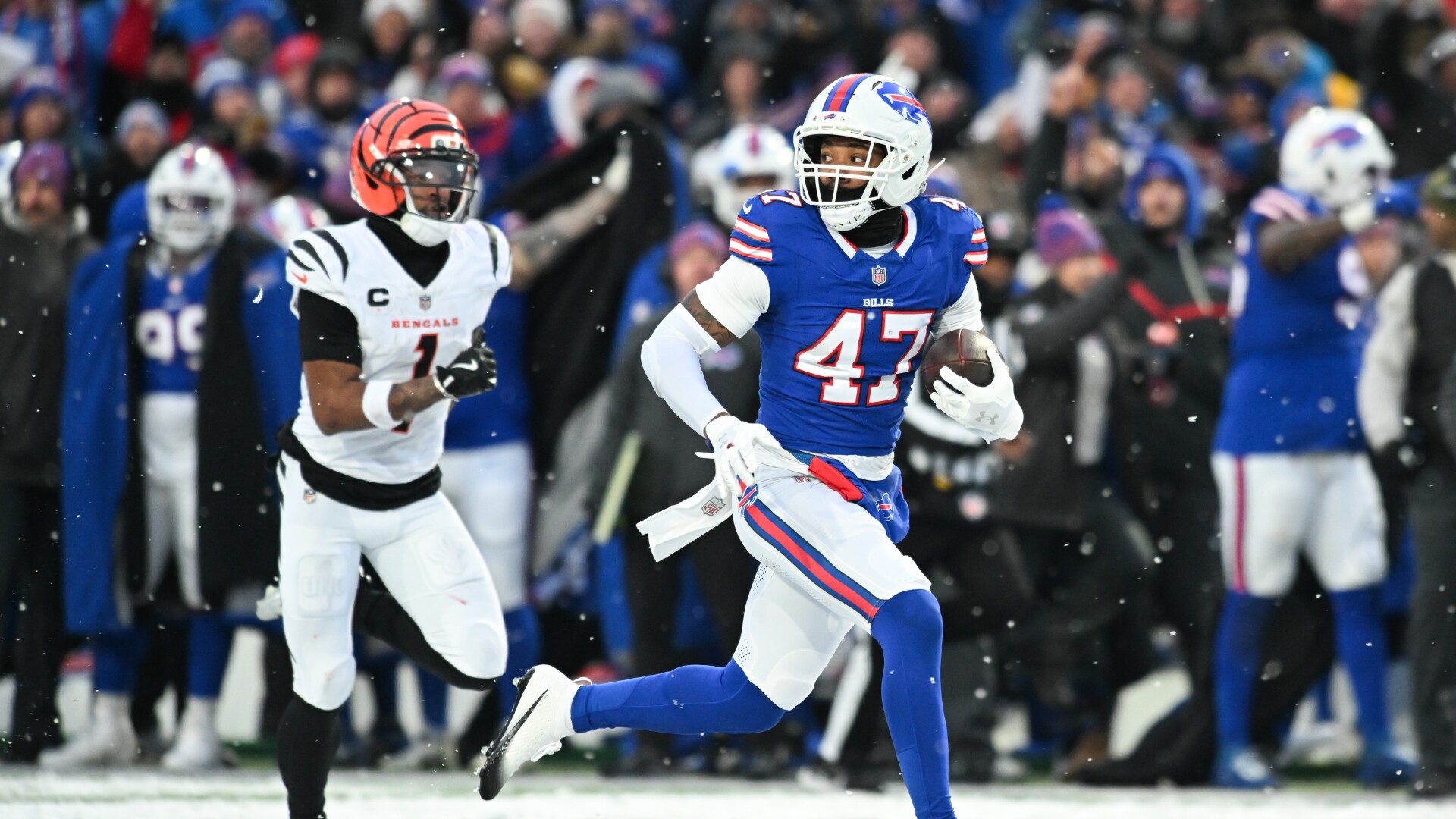 Sean McDermott on Christian Benford pick-six: Phenomenal play in a big ...