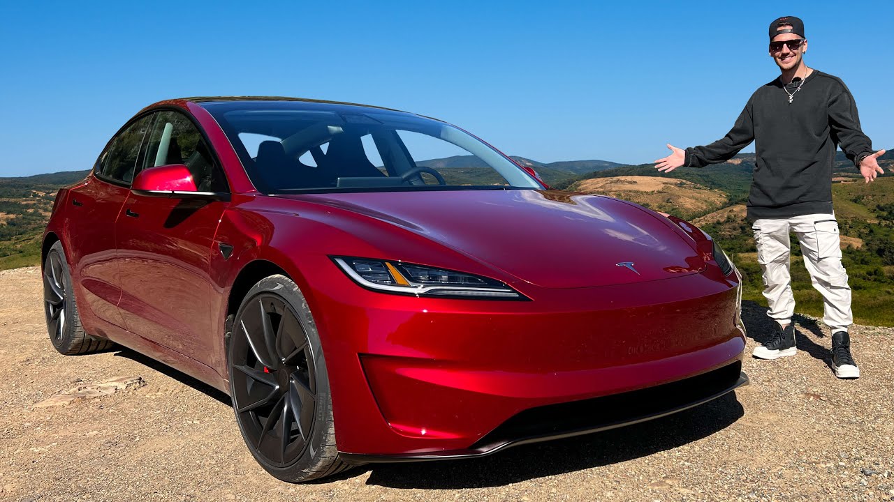 Tesla Model 3 drive!