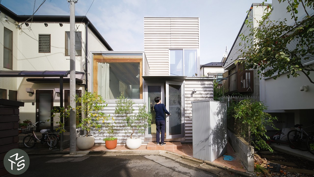 Japanese stacked box house, Tokyo 51sqm/549sqft