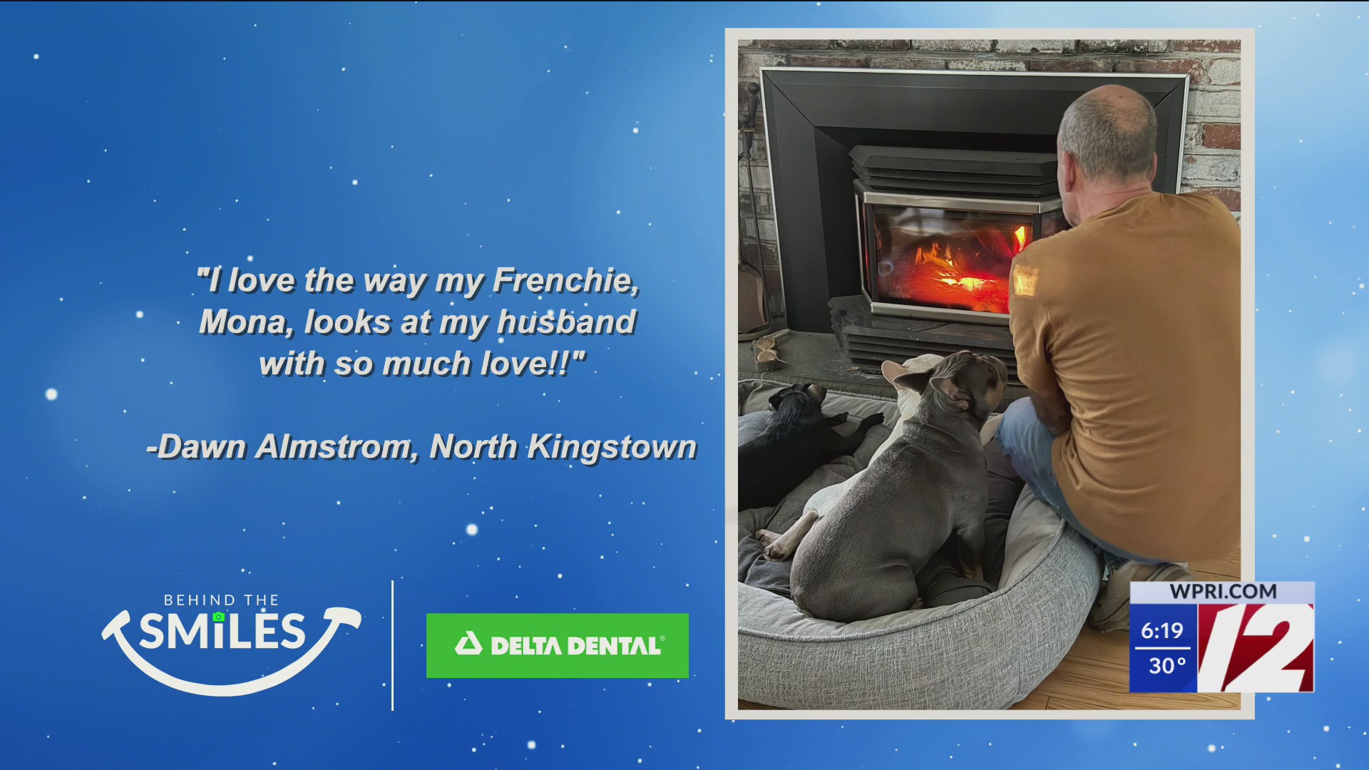 Behind the smiles photo for December 8, 2025 from Dawn in North Kingstown