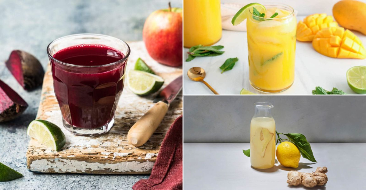 15 healthy sugar free juices you can make at home
